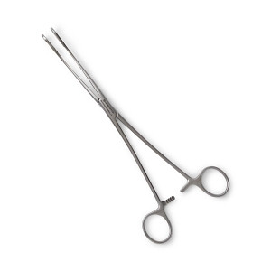 Forceps: Foerster Sponge Forceps, Straight, Serrated Loop Jaw, 9.75 ...