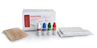 Color Staph Rapid Latex Agglutination Test kit High Complexity 50/kt ...