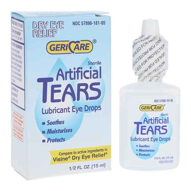 Artificial Tears Solution 15mL/Bt - Medex Supply