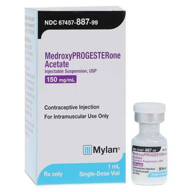 Medroxyprogesterone Acetate Injection 150mg/mL SDV 1mL Ea - Medex Supply