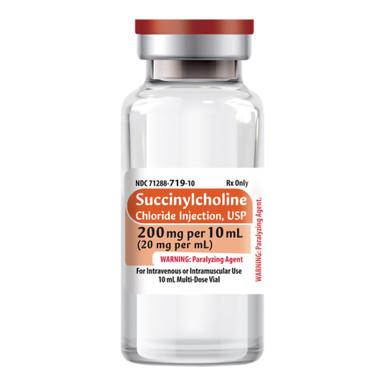 Succinylcholine Chloride Injection 20mg/mL MDV 10mL - Medex Supply