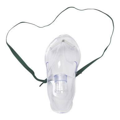 Aerosol Mask with Straight Connector, Elongated, Adult - Medex Supply