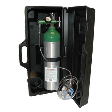 Medical Emergency Oxygen Kit, Empty, Size D aluminum with case - Medex ...