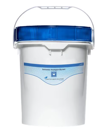 Amalgam Bucket 5gal Plastic - Medex Supply