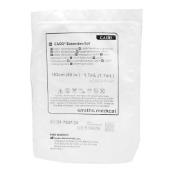 IV Extension Set CADD 60 Inch Tubing Without Filter Sterile, 50/Bx ...