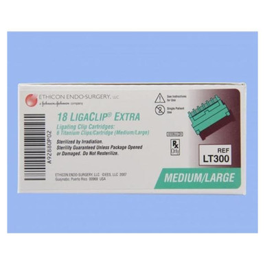 Clip Ligating Ligaclip Extra Titanium 18/Bx - Medex Supply