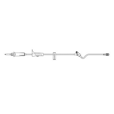 IV Pump Set SafeDay Gravity / Pump 1 Port 15 Drops / mL Drip Rate ...