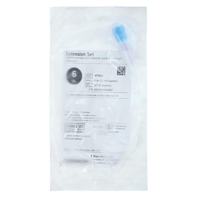IV Extension Set 6" Male/Female Luer Lock 50/Ca - Medex Supply