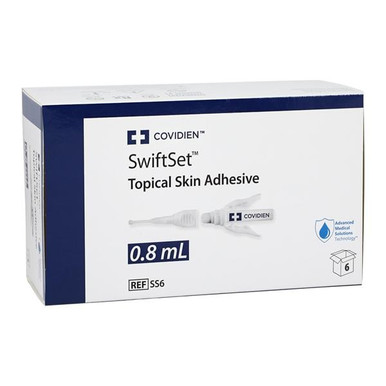 SwiftSet Topical Skin Adhesive 0.8mL 6/Pk - Medex Supply