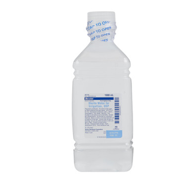 Irrigation Solution Sterile Water for Irrigation Not for Injection ...