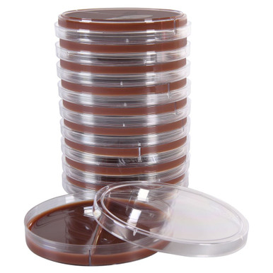 Chocolate Agar/Modified Thayer Martin (MTM) Agar, Biplate - Medex Supply