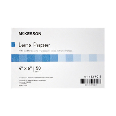 Optical Lens Cleaning Paper McKesson For Microscope Eyepieces and ...