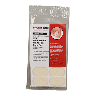 Corn Pad McKesson Pedi-Pad Size 101-A Adhesive Foot - Medex Supply