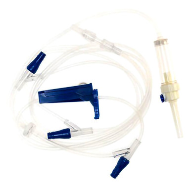 IV Pump Set McKesson Pump 3 Ports 10 Drops / mL Drip Rate Without ...