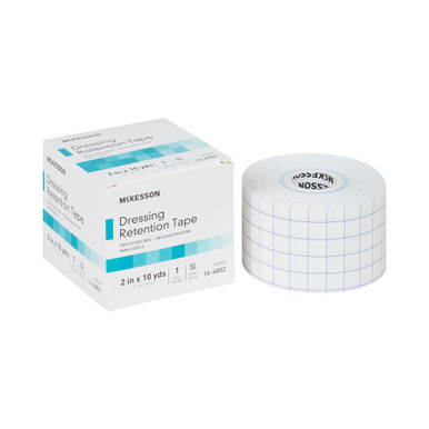 Water Resistant Dressing Retention Tape with Liner McKesson White 2 ...