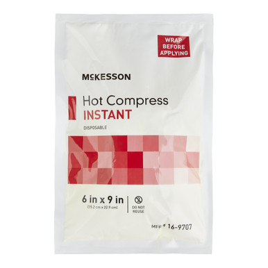Instant Hot Pack McKesson General Purpose Large Plastic Disposable ...