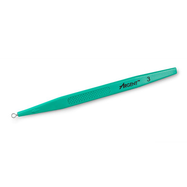 Dermal Curette McKesson 5-1/2 Inch Length Flat Textured Handle 3 mm Tip ...