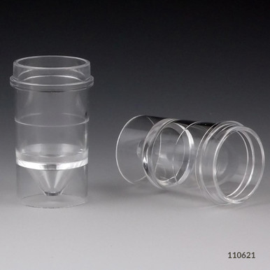 McKesson Sample Cup 2 mL, Clear, 16 X 24 mm, Without Caps - Medex Supply