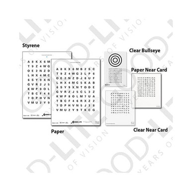 Z-Axis Rock Near Card, Opaque, 12 pack (Paper) - Medex Supply