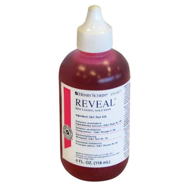 Henry Schein Acclean Disclosing Solution 4oz/Bt, 295536 - Medex Supply