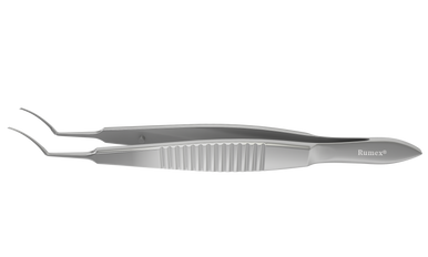 Rumex Utrata Capsulorhexis Forceps, Cystotome Tips, 11.50 mm Curved ...
