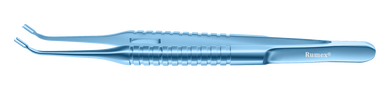 Rumex Pollack Corneal Transplantation Fixation Forceps, Curved, Round ...
