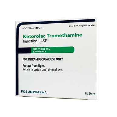 Ketorolac Injection 30mg/mL SDV 2mL 25/Box - Medex Supply