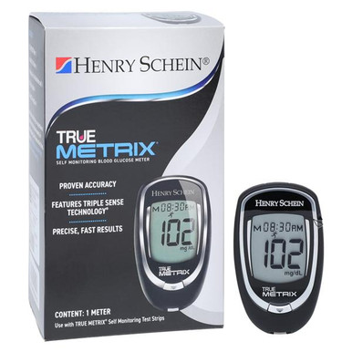 HSB TRUE METRIX Self-Monitoring Meter Kit For Blood Glucouse CLIA ...