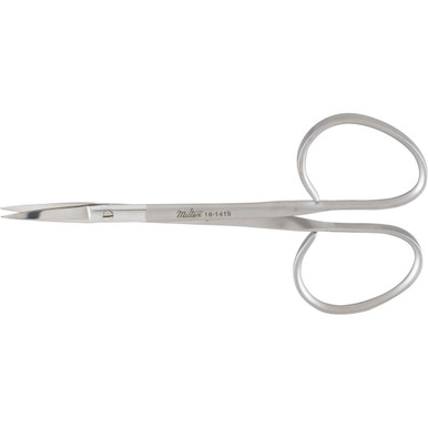 Miltex Iris Scissors, 4" (10.2 Cm), Straight, Standard Pattern, Ribbon ...