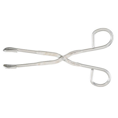 Utility-Sterilizer Forceps, 11" (280Mm), Straight, Serrated Jaws, Ring ...