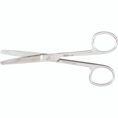 Miltex Standard Pattern Operating Scissors, Curved, 4-1/2" (114Cm) Blunt-Blunt Points, 5-52 ...