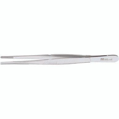 Dressing Forceps, 7-1/4" (184Mm), Serrated Handles, Serrated Tips, 6-12 ...