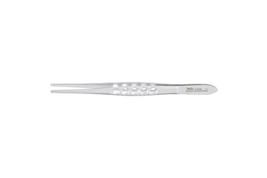 Miltex Tissue Forceps 6" (154Mm), 1 X 2 Teeth, Serrated Handles, 6-46 ...