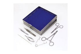 Miltex Veterinary Microsurgery Instrument Kit (With Cassette & Mat ...