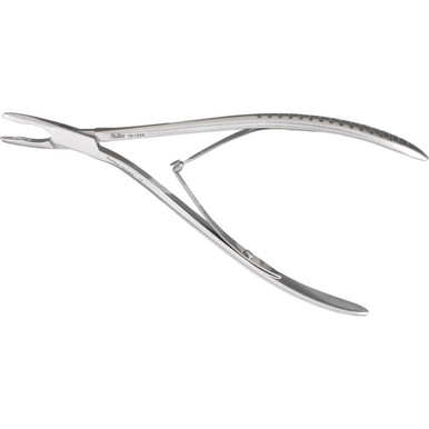 Miltex Juers-Lempert Rongeur, 7-1/4" (18.4 Cm), Straight Jaws On Curved ...