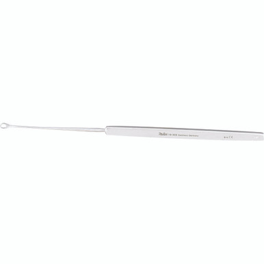 Miltex Shapleigh Ear Curette, 6" (15.2 Cm), Large Size, Serrated Loop ...