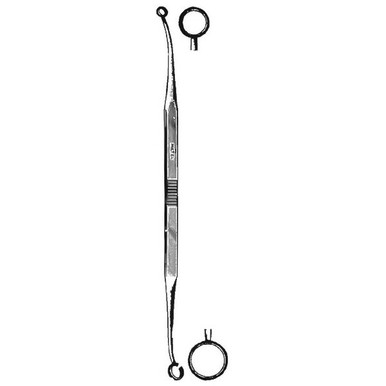 Miltex Faulkner Ethmoid Curette, 9" (22.9 Cm), Double Ended, 7 Mm & 10 ...