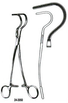 Miltex Wylie J-Shape Vascular Clamp, 8" (205Mm), 24-2050 - Medex Supply