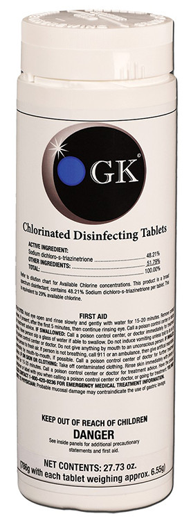 Green Klean Disinfecting Tablets ( 1 Bottle / 120 Tablets) - BCW Group, LLC