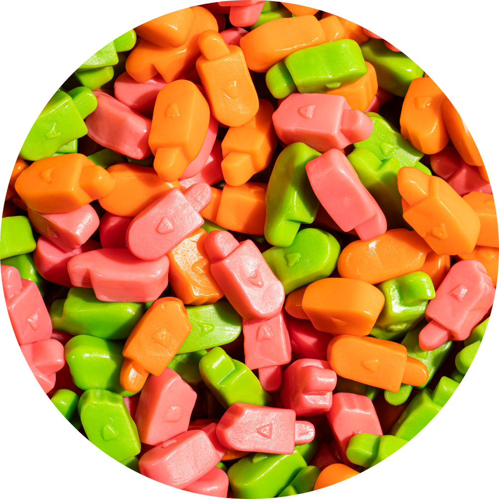 Sherbet Gummi Ice Pops | Albanese World's Best Gummies | Albanese Candy