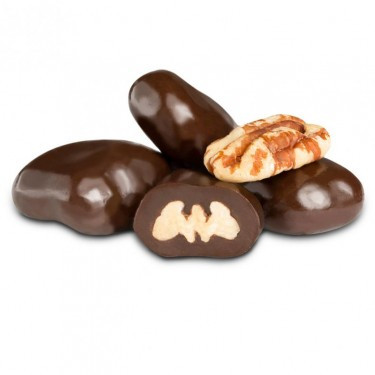 Dark Chocolate Pecans | Chocolate Covered Pecans | Albanese Candy