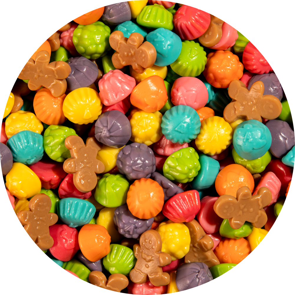 Albanese Jolly Gingerbread Gummies | Christmas Gummies | Albanese Candy