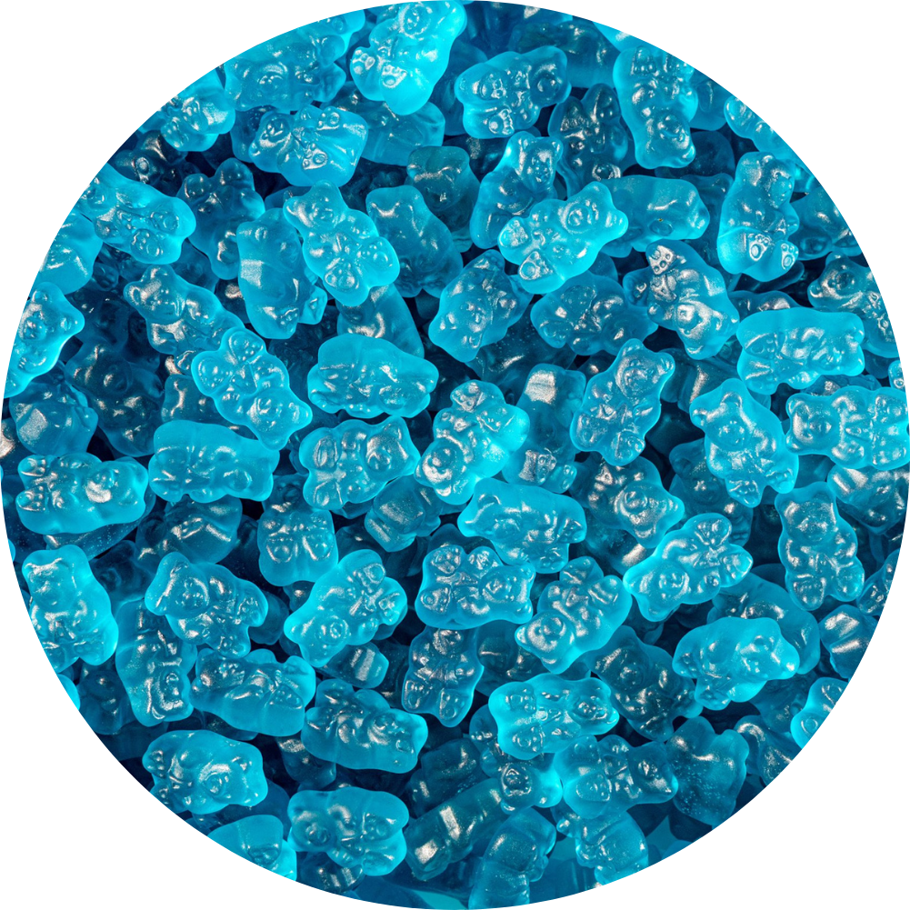 Blue Raspberry Gummi Bears | Albanese World's Best Gummies | Albanese Candy