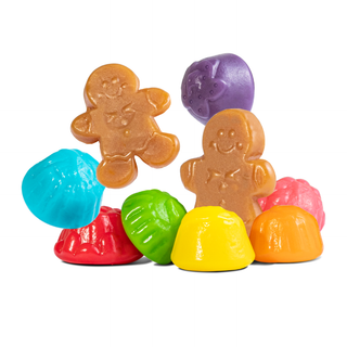 Albanese Jolly Gingerbread Gummies | Christmas Gummies | Albanese Candy