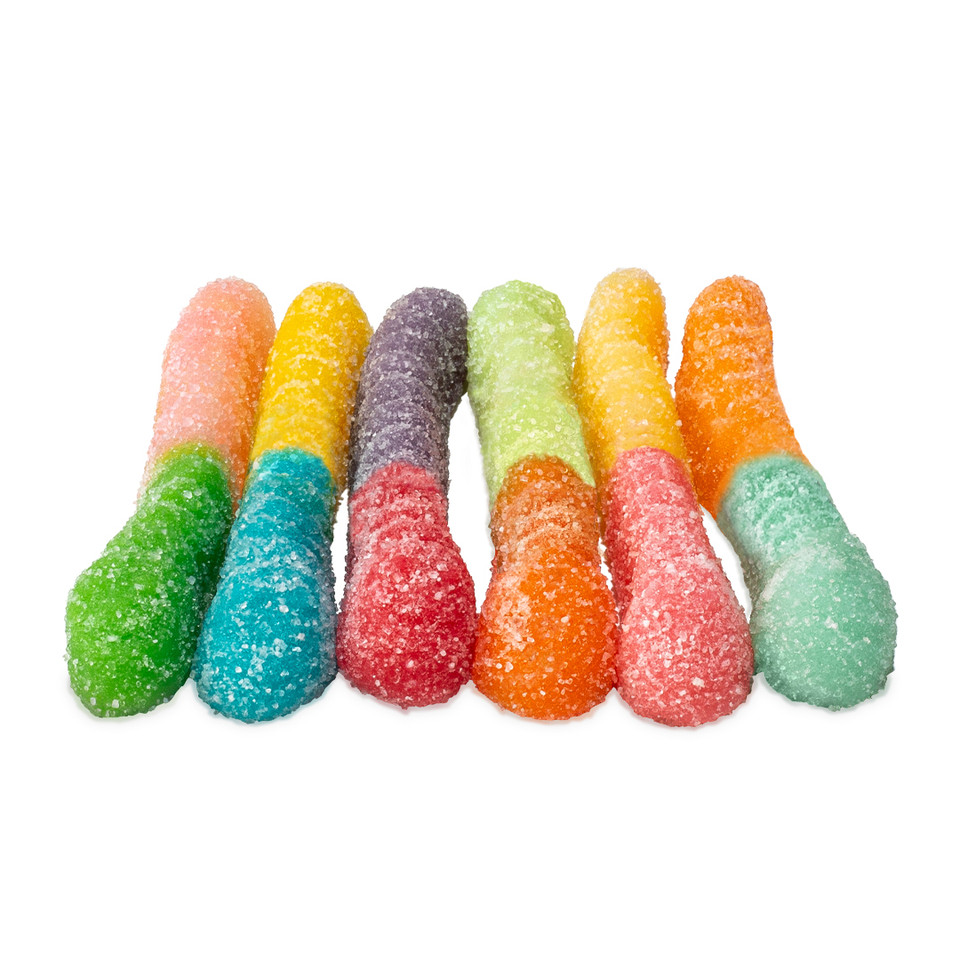 Sour 12 Flavor Mini Gummi Worms™ | Albanese World's Best Gummies ...