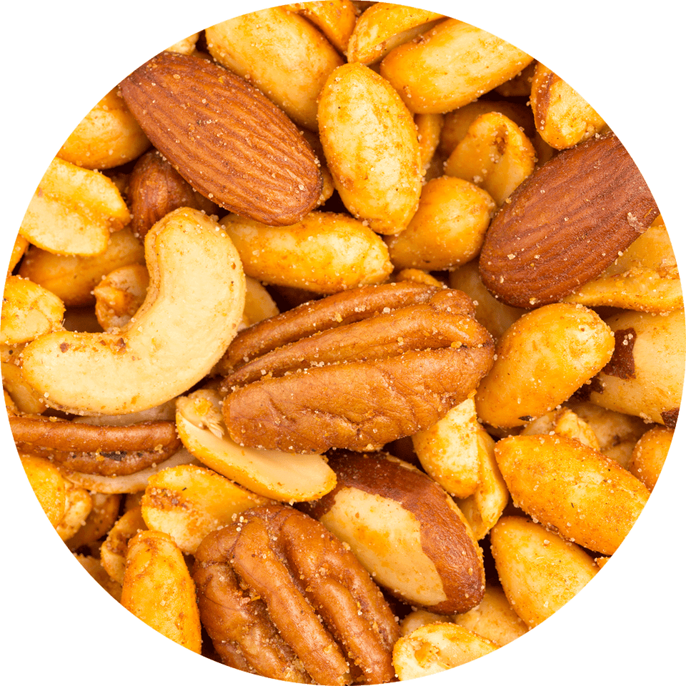 Hot Cajun Mixed Nuts Roasted & Salted | Spicy Nut Mix | Salted Nut Mix ...