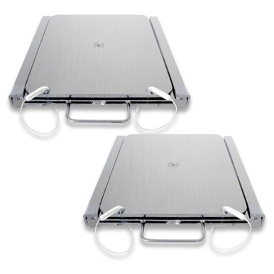 Stainless Steel Industrial Alignment Rear Slip Plate Set | McBay ...