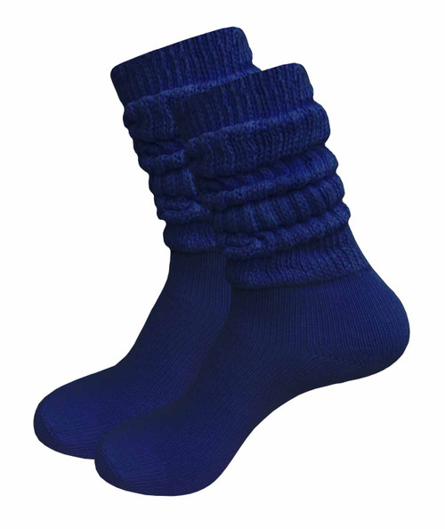 Heavy Slouch Socks - Navy - 1 Dozen - U.S. Hosiery, Inc