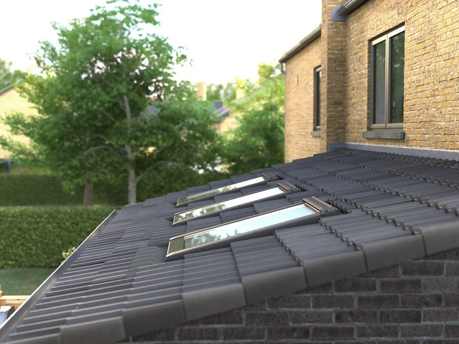 VELUX Centre Pivot Low-Pitch Roof Window GBL White Painted Pine - Yard ...