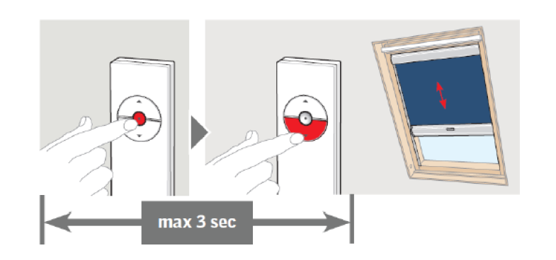 Programming 1 Solar Remote Control to operate multiple Solar Blinds ...